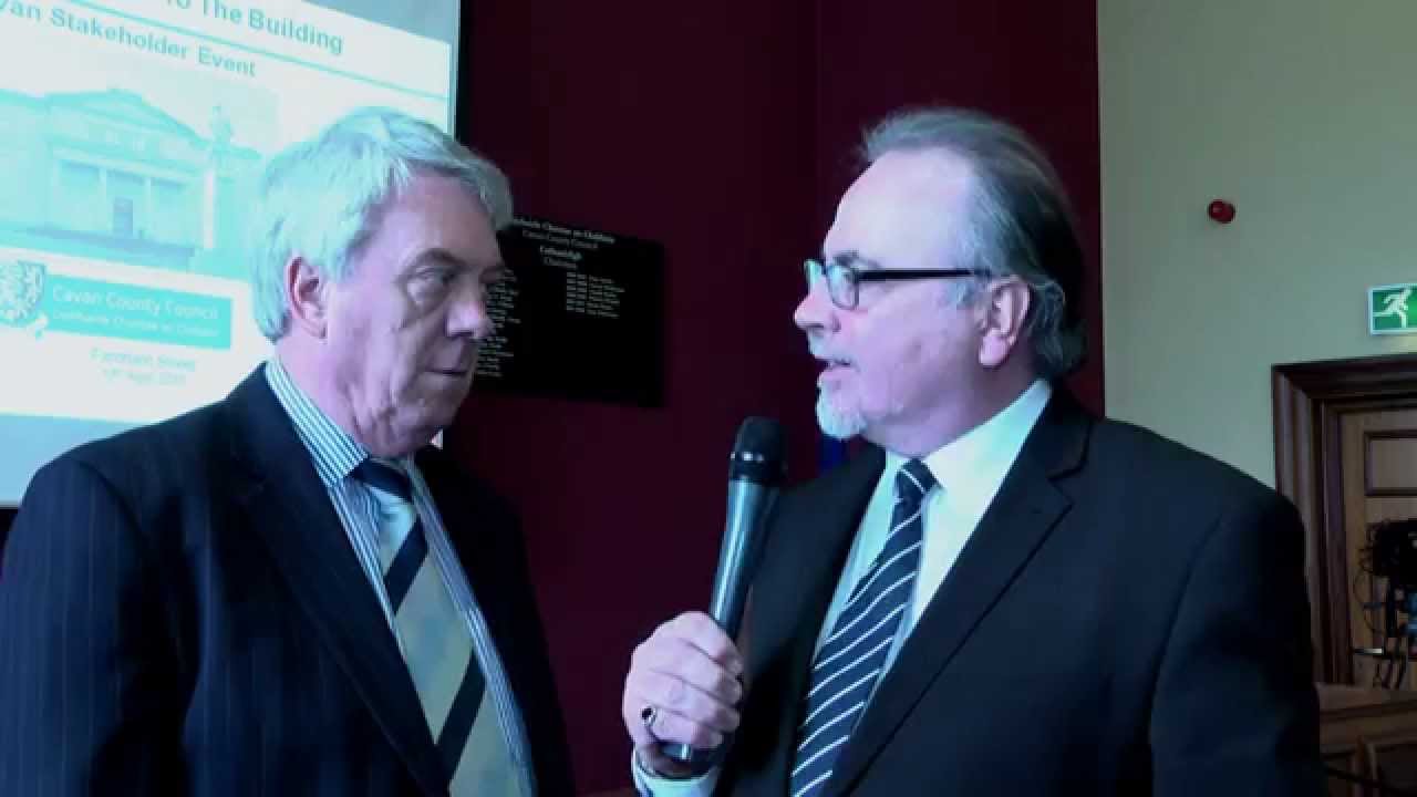 Ger Finn Interview at Cavan Stakeholder Presentation in Cavan Coun ...