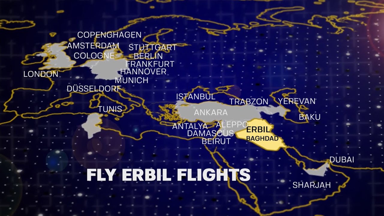 Fly Erbil Flights - YouTube