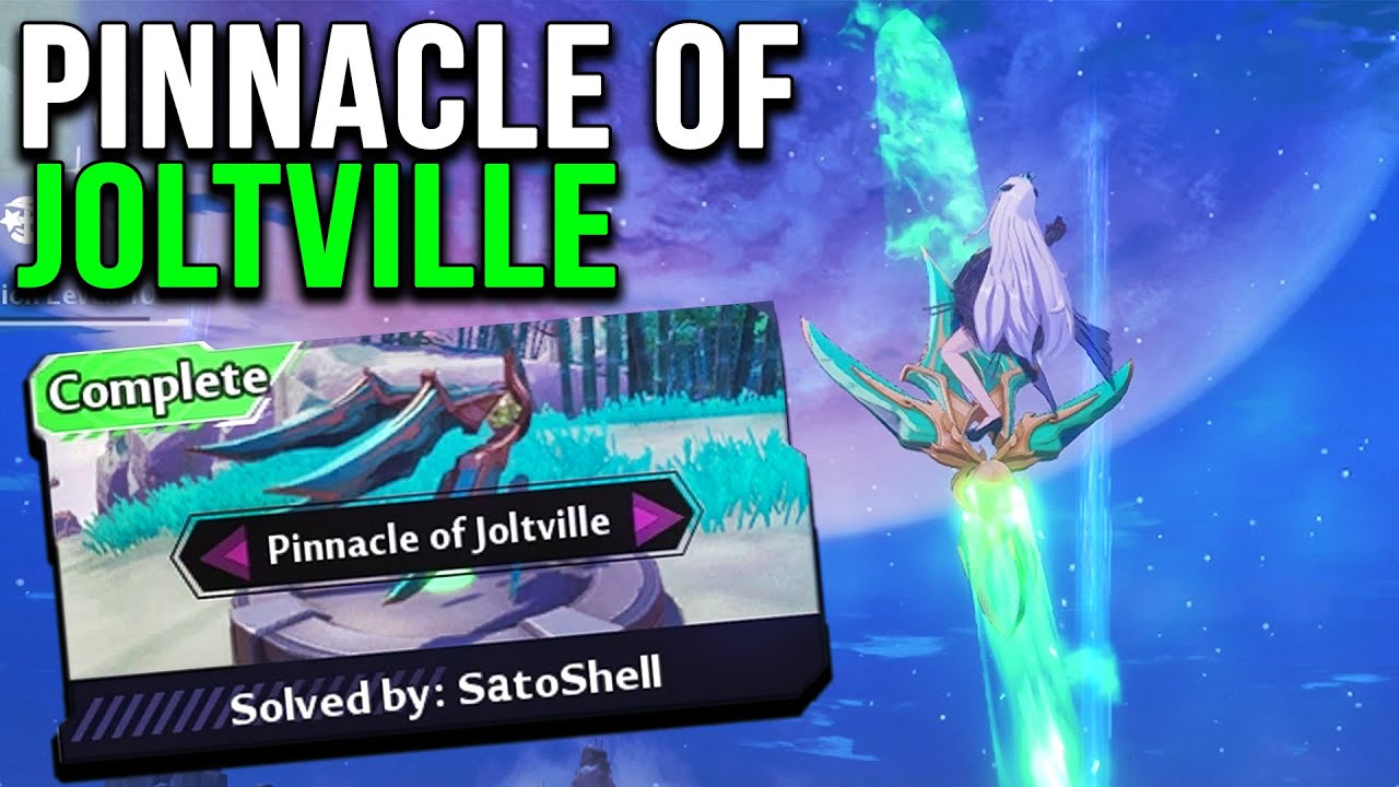 Collection Hunt - Pinnacle of Joltville Tower of Fantasy - YouTube