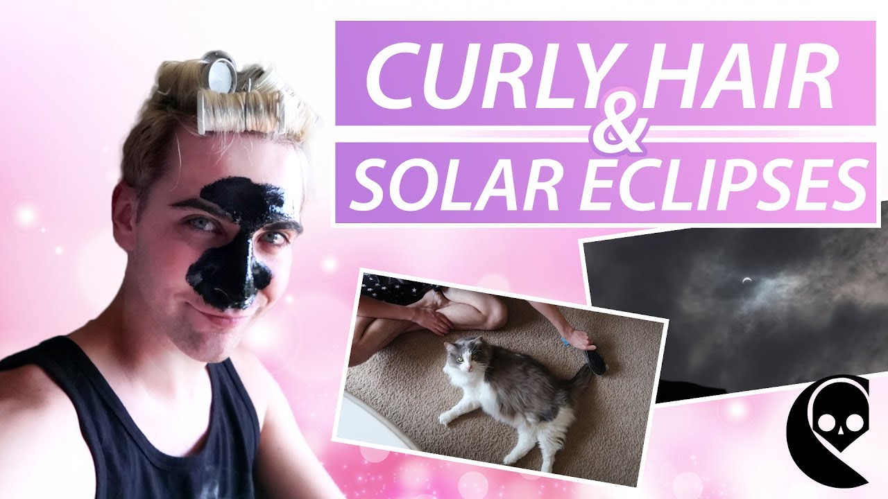 Curly Hair & Solar Eclipses 🌙 || Chadd Callahan vLog 0108 - YouTube