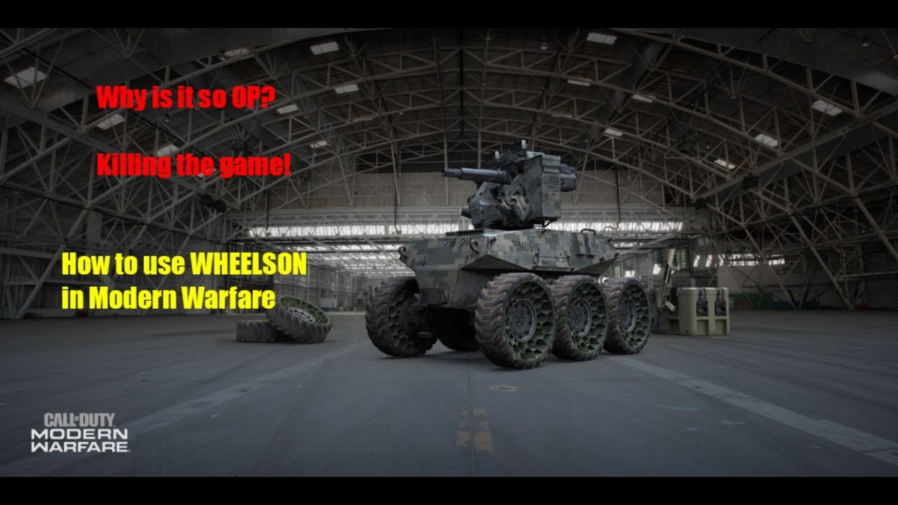 How to use WHEELSON in Modern Warfare - YouTube