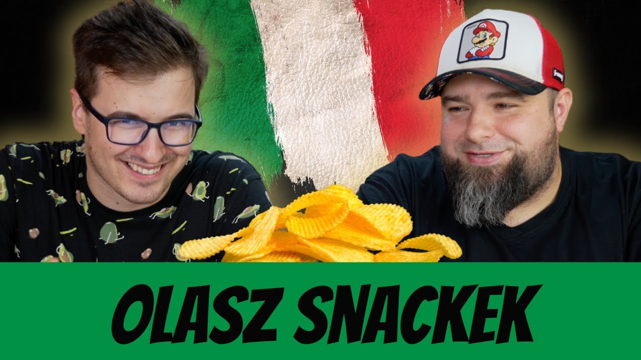 🤌 🇮🇹 OLASZ SNACKEK Kóstolás a SALLAI MÁRKKAL! - YouTube