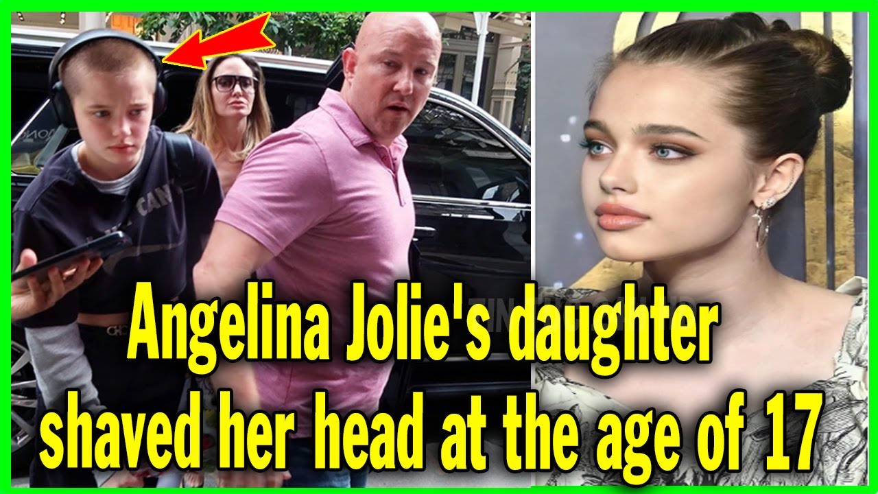 Shiloh Angelina Jolie's daughter shaved her head at the age of 17 - YouTube