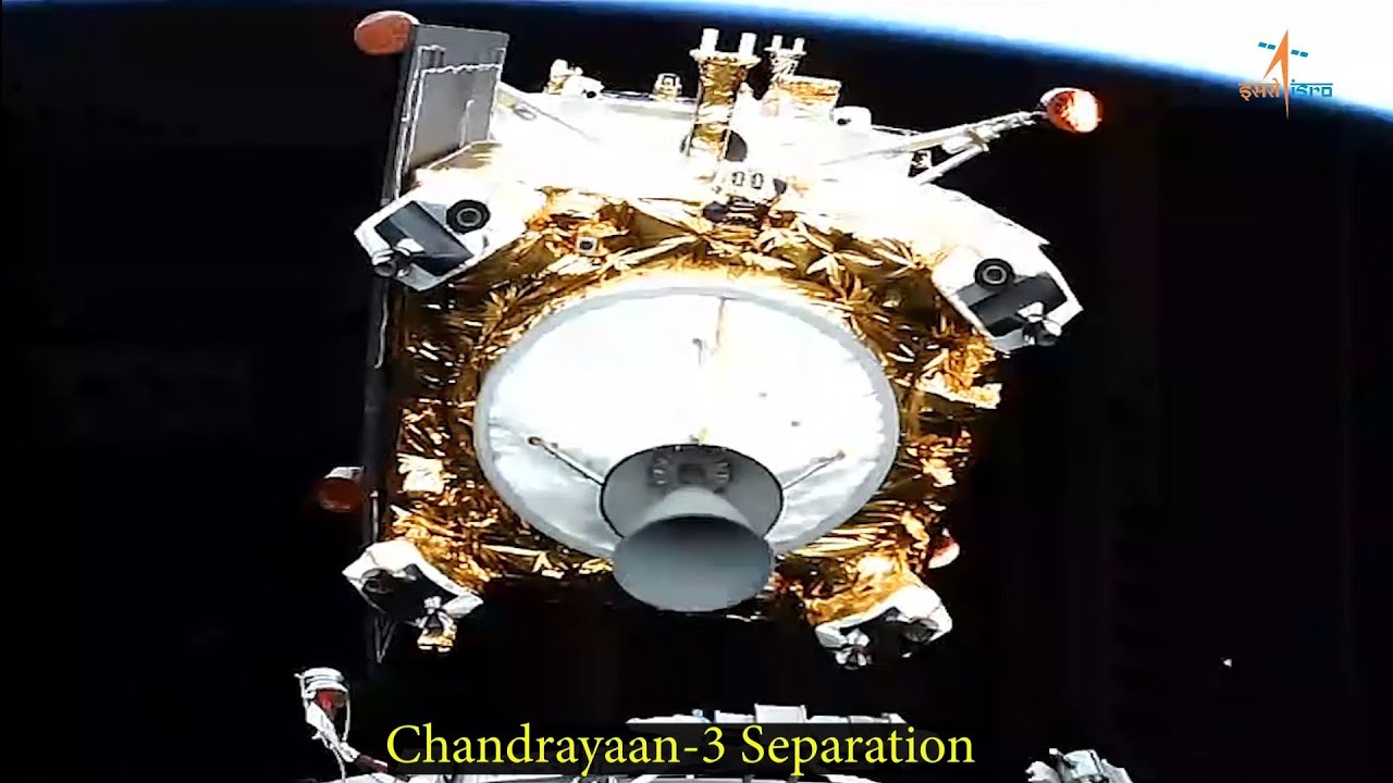 Chandrayaan-3 Mission | Lift-Off | On board Camera 📸 view| ISRO - YouTube