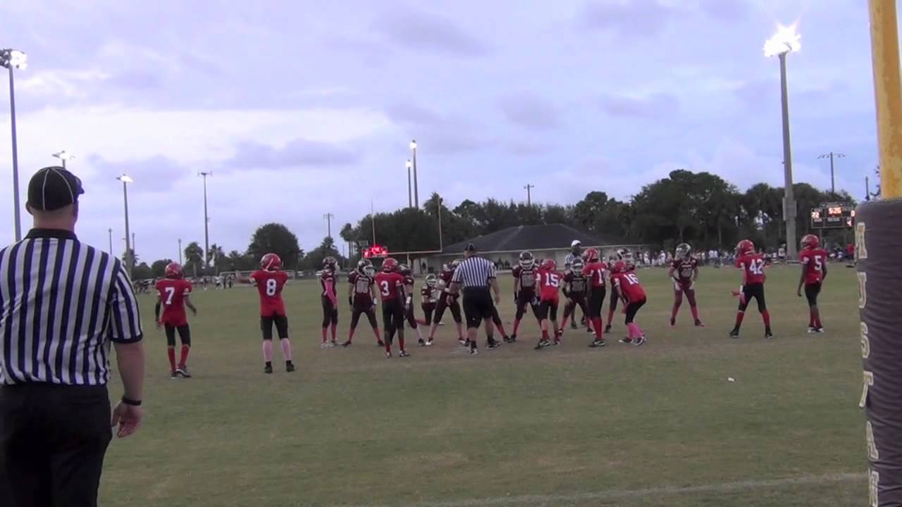 JTAA Jupiter Mustangs 2011 PW Maroon beats Vero Beach Venom 10-8-11 ...