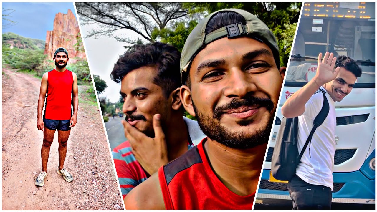 Hills pe gye running krne ,Rajmal ko bus stand drop kiya , vikas yadav ...