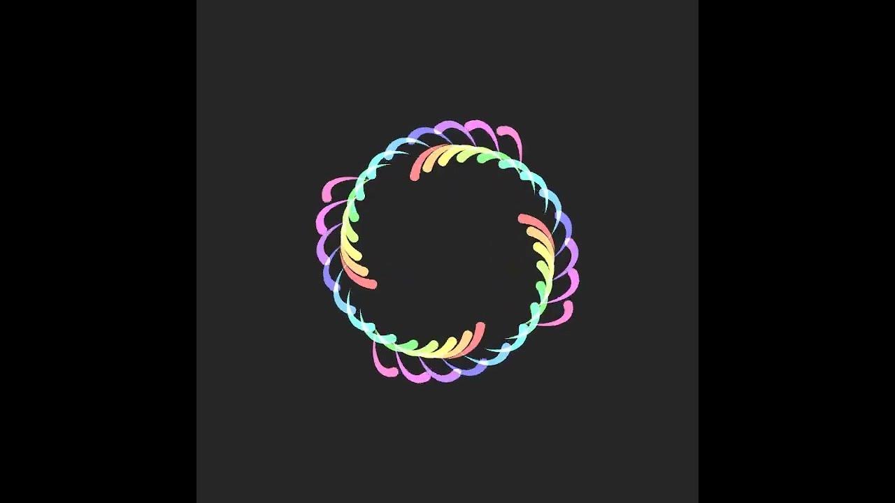 Fire works. #creativecoding #openframeworks #art #programming - YouTube