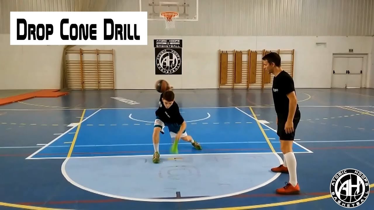 V2 Atomic Hoops Basketball Drop Cone Drill - YouTube