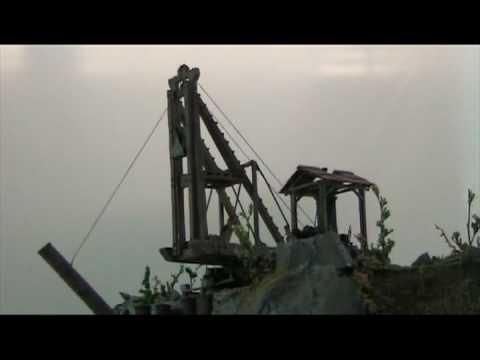 Pile Driver Railroad Car - YouTube
