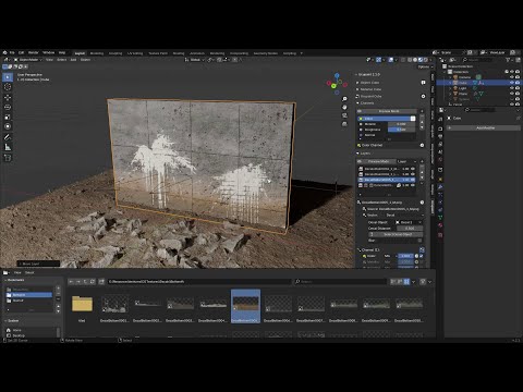Ucupaint 2.1 New Features - Decals & Load From Asset Browser (Demo)