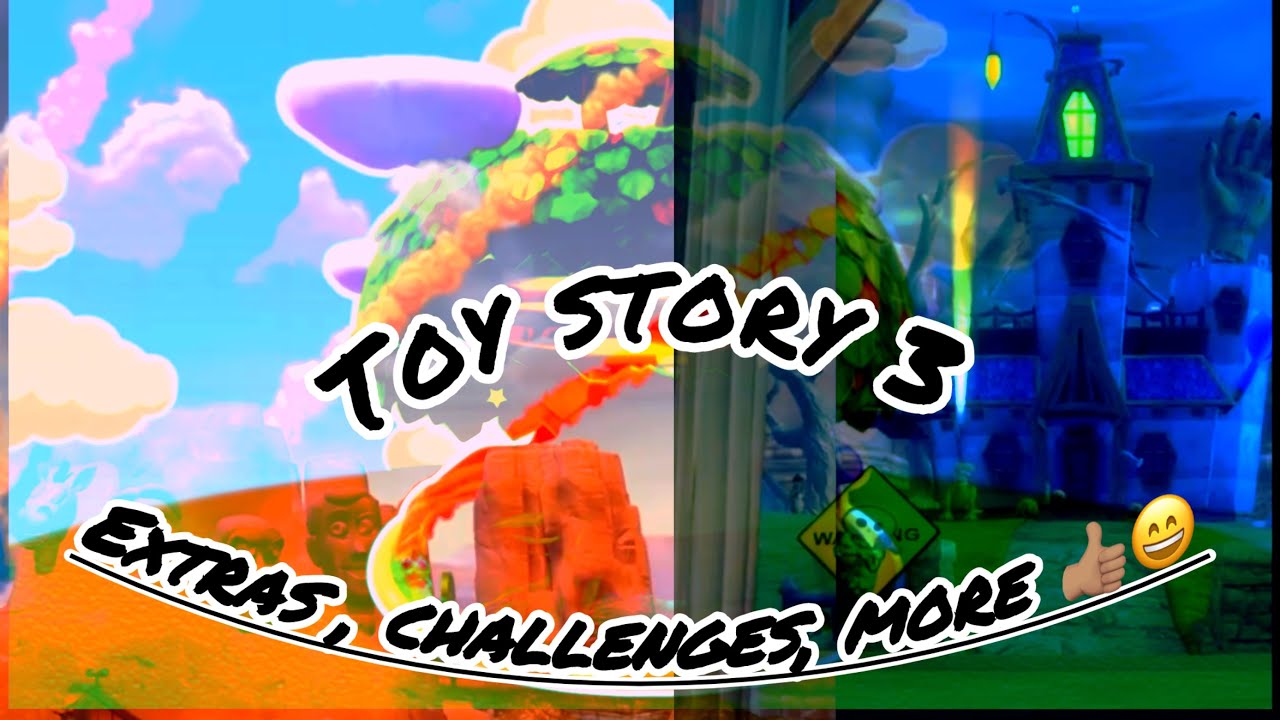 Toy Story 3 gameplay,extras , challenges and more ! - YouTube
