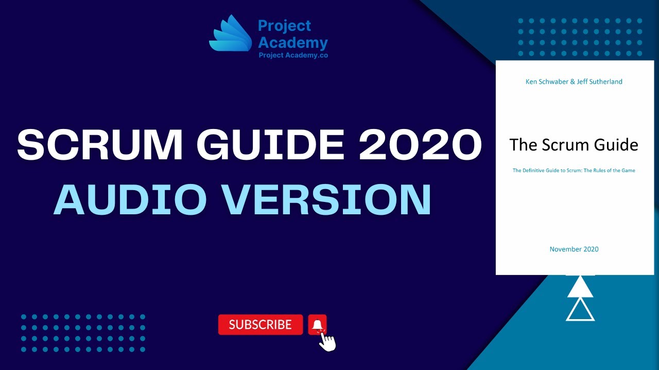The Scrum Guide 2020 Audio Version - YouTube