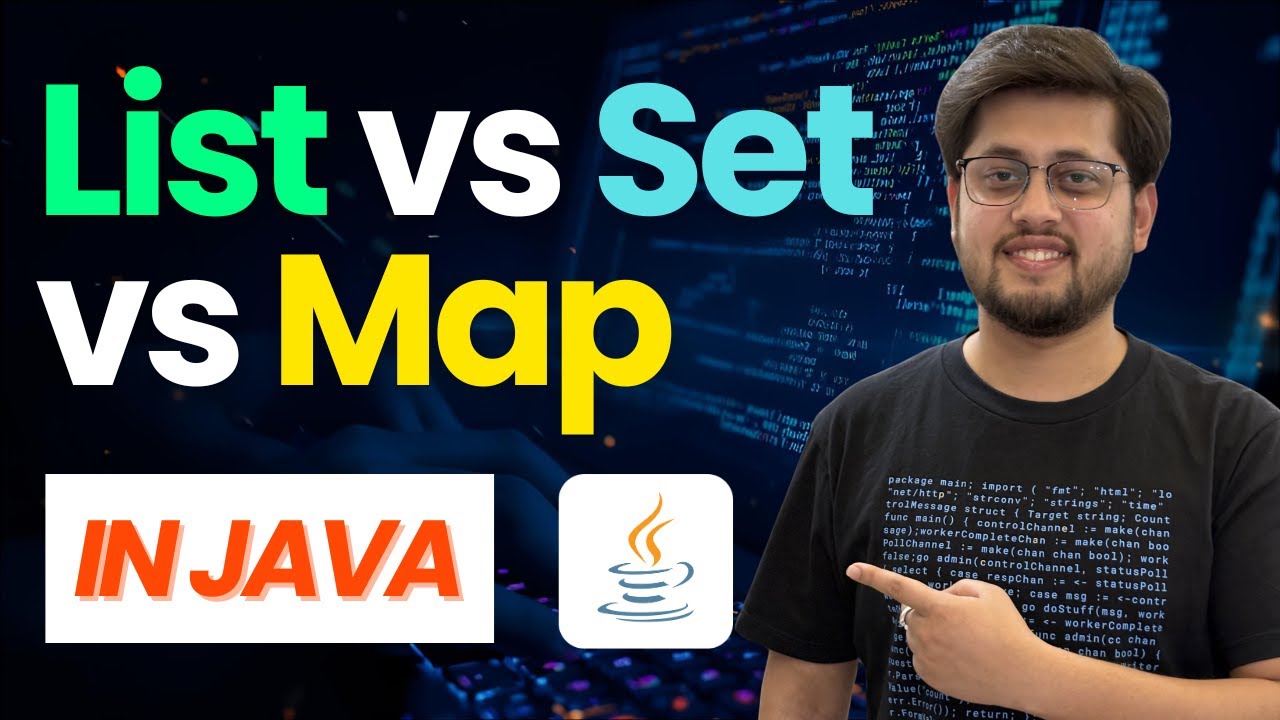 Java List vs Set vs Map | Difference Between List, Set & Map in Java - YouTube