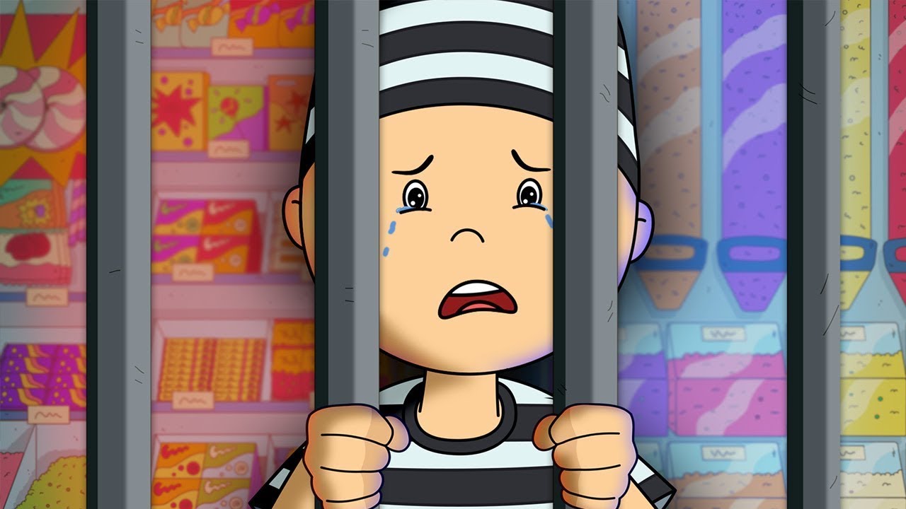 Caillou Steals Candy | Caillou | Cartoons for Kids | WildBrain Little ...