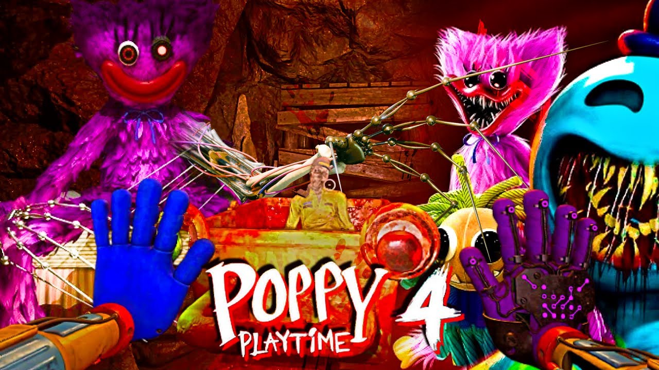 Poppy Playtime: CHAPTER 4 - Doye Lured Me Into a Cave of Horrors ...