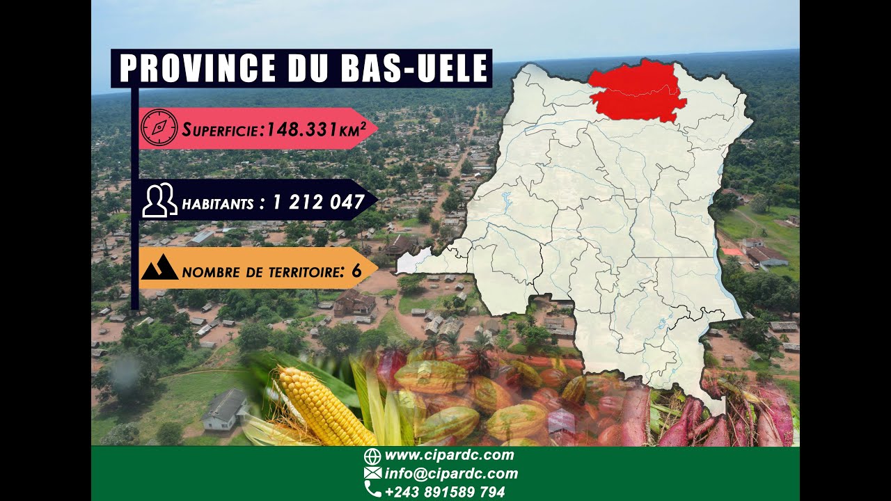 PROVINCE DU BAS UELE - YouTube