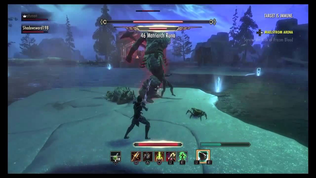 Maelstrom Arena ESO Ice and Spider stages (normal) - YouTube