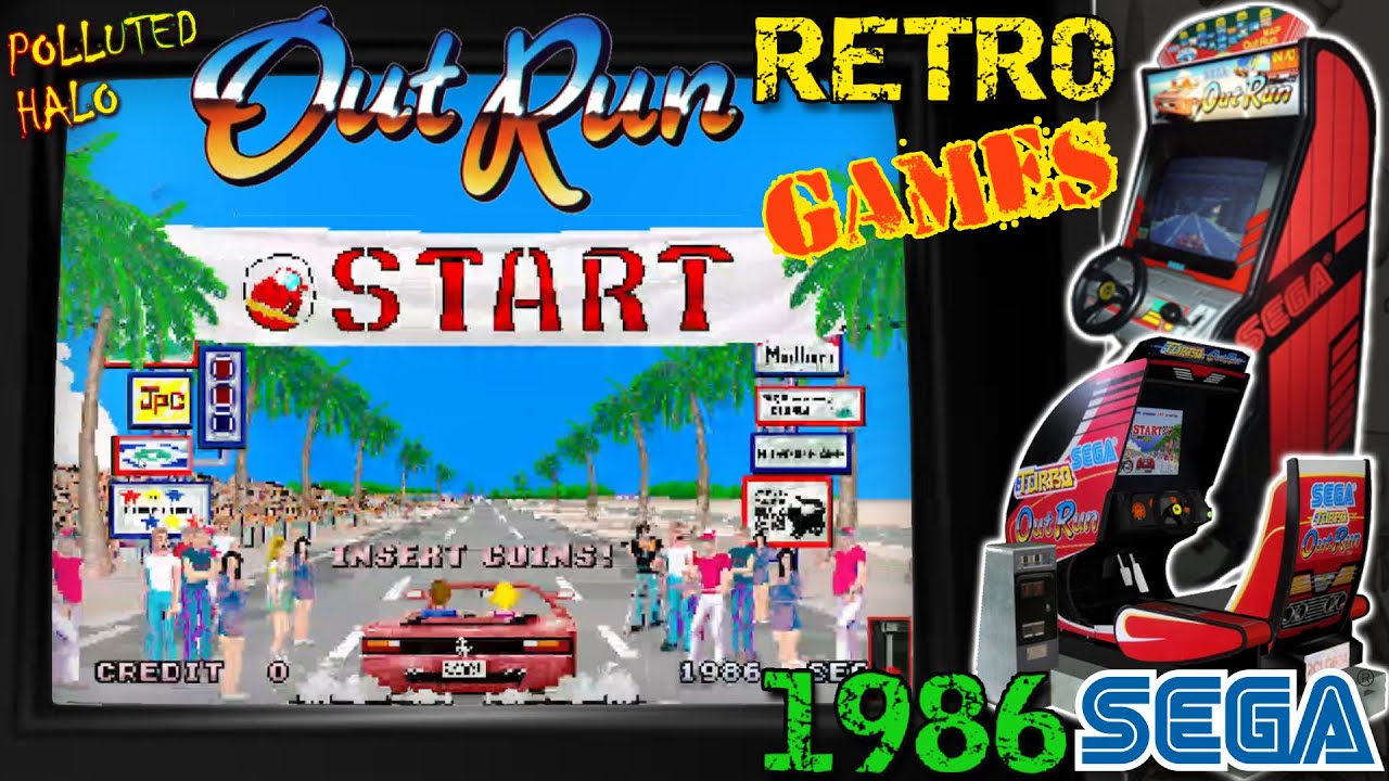 RETRO GAMES | OUT RUN | Arcade | 1986 - YouTube