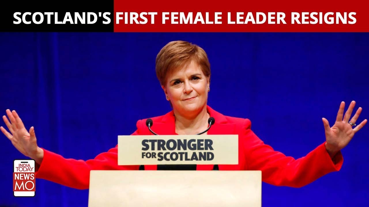 Why did Scotland's first female first minister resign from? - YouTube