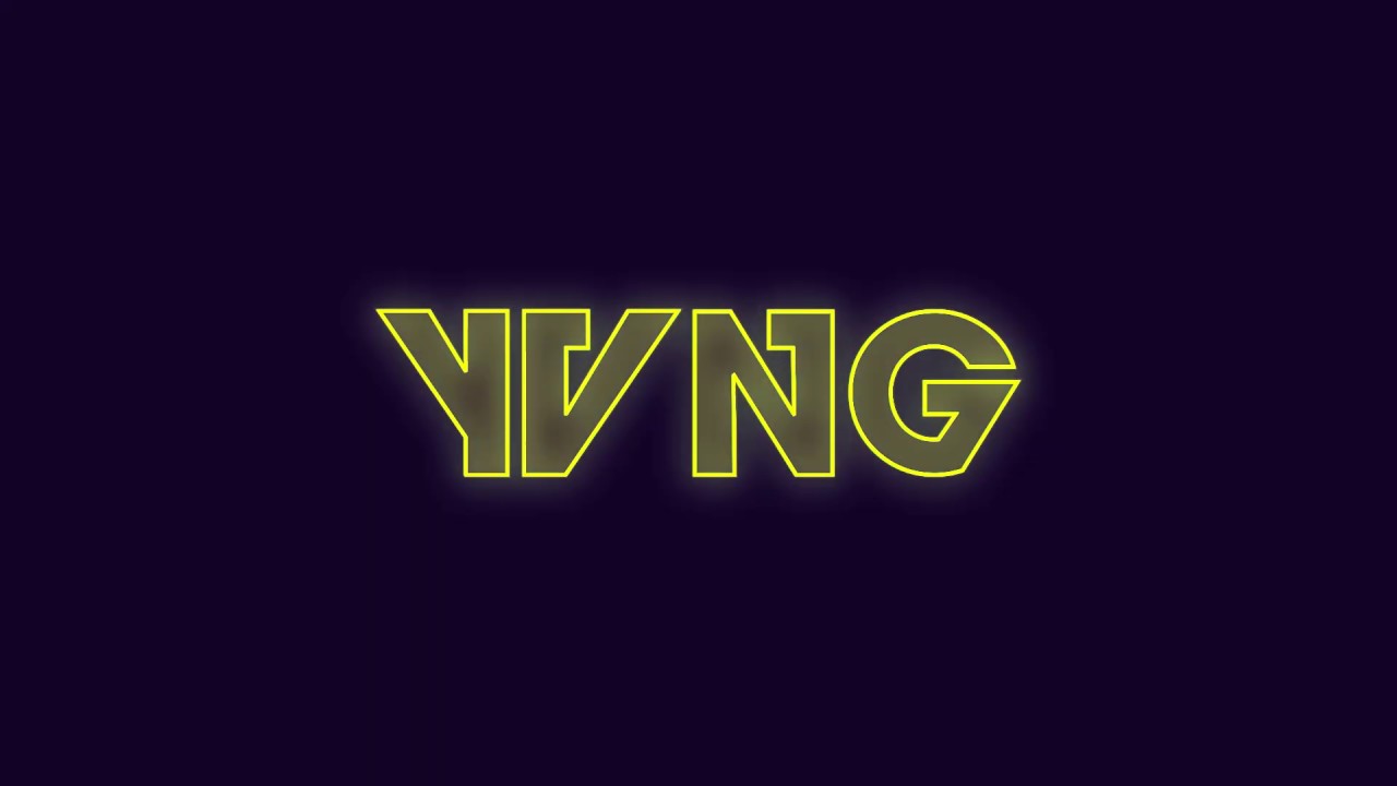 Retro logo reveal | YVNG | Yellow Video N' Graphics - YouTube