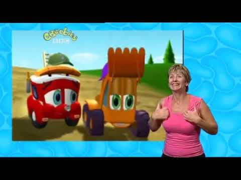 CBeebies Finley the fire engine sign zone - YouTube