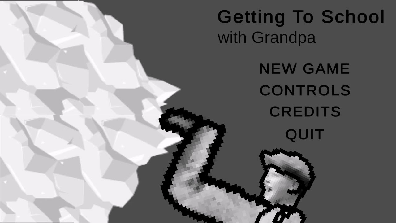 Getting To School with Grandpa Platformer Game - YouTube