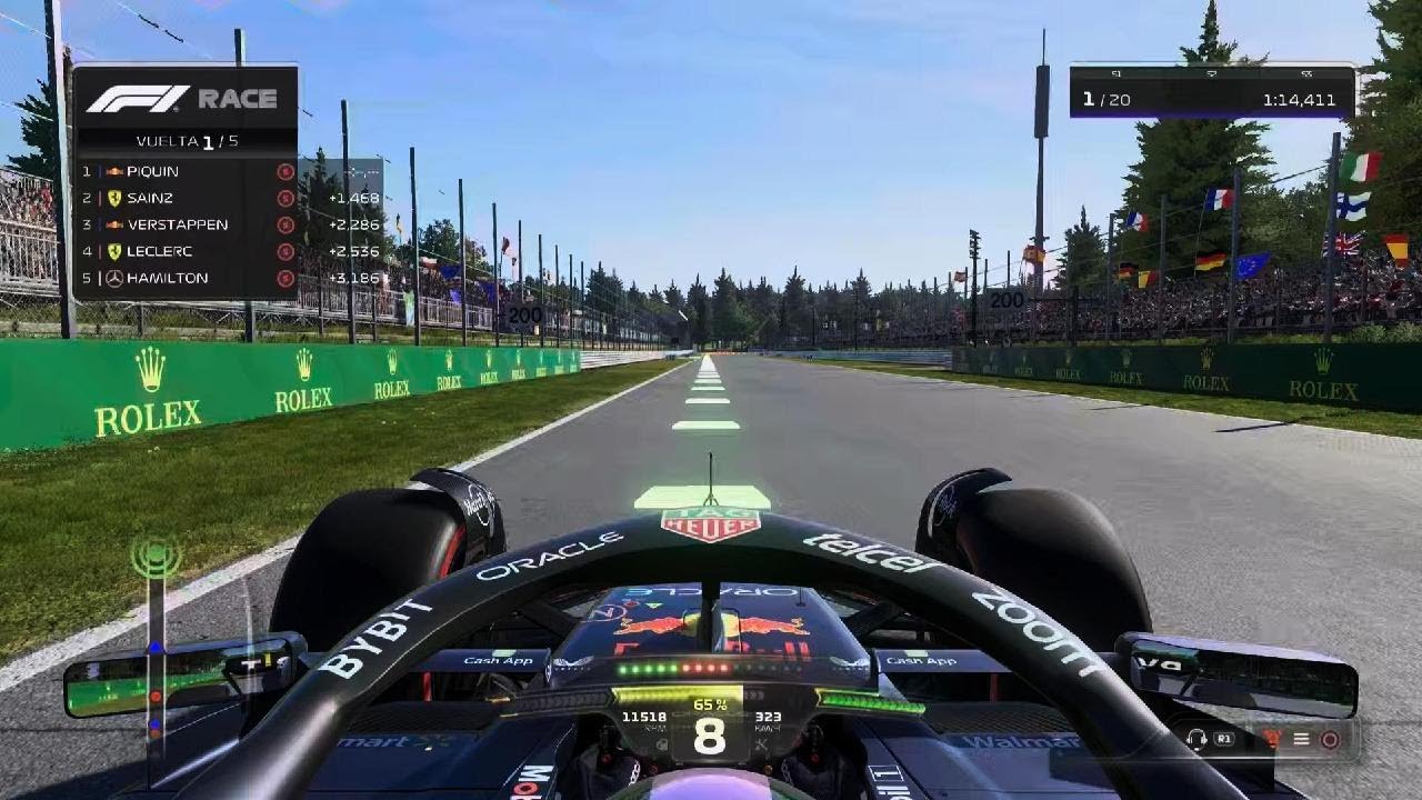 F1 23 GP Monza - YouTube