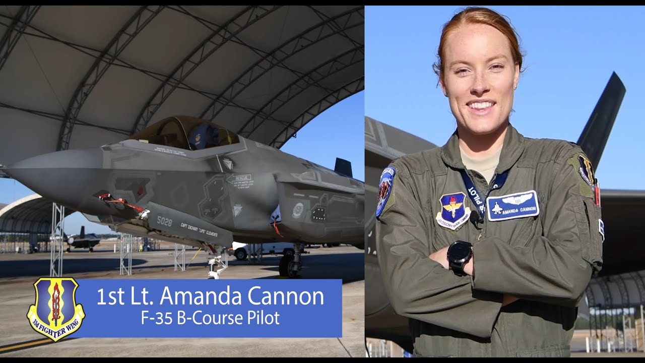 USAF Female F-35 Pilot: Celebrating International Women's Day - YouTube