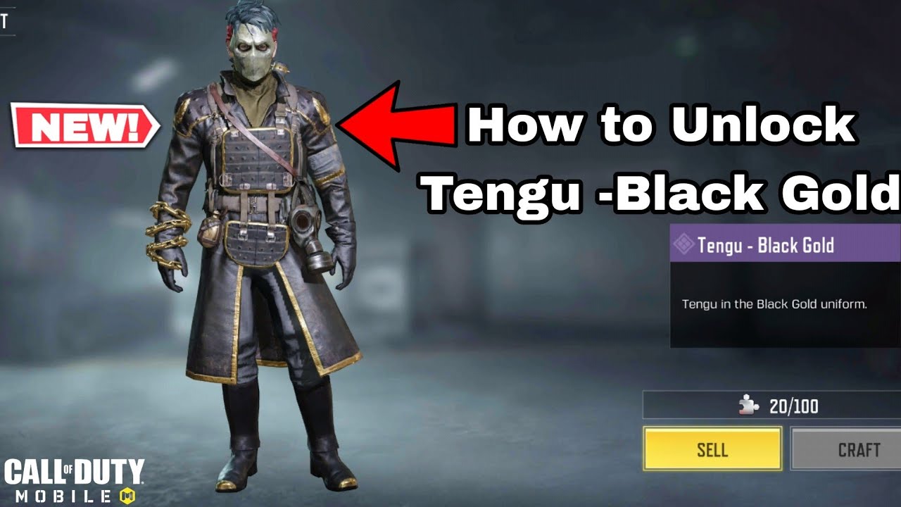 How to Get FREE Tengu - Black Gold in Season 7 New Vision City Cod ...