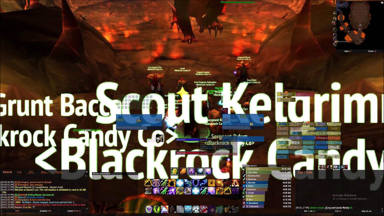 Wing buffet tail swipe combo - YouTube