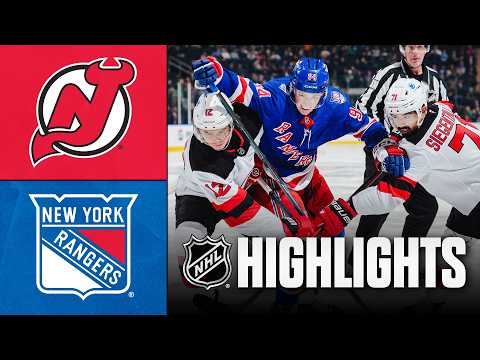 Devils vs. Rangers | NHL Highlights | March 18, 2026