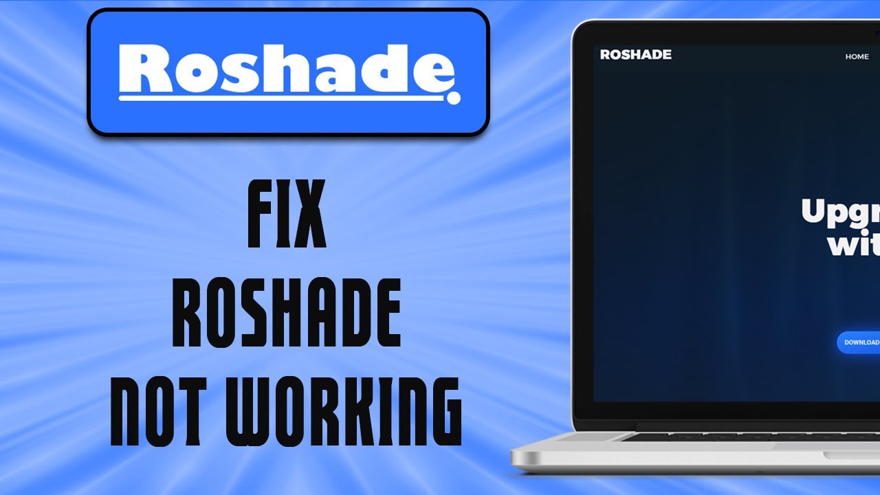 How To Fix RoShade Not Working (easy solution) - YouTube