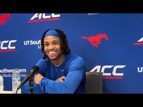 SMU WR Yamir Knight on settling into SMU, growing within the offense