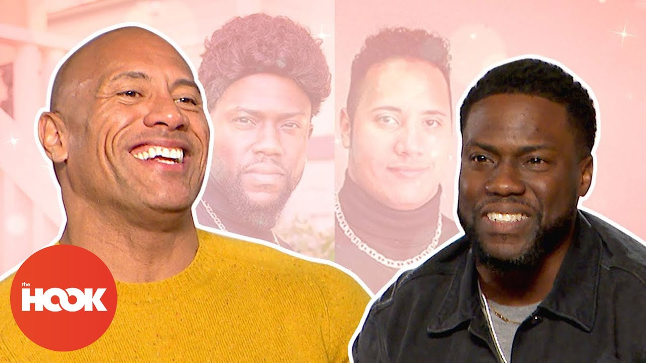 The Rock and Kevin Hart Roast Each Other | @TheHookOfficial - YouTube