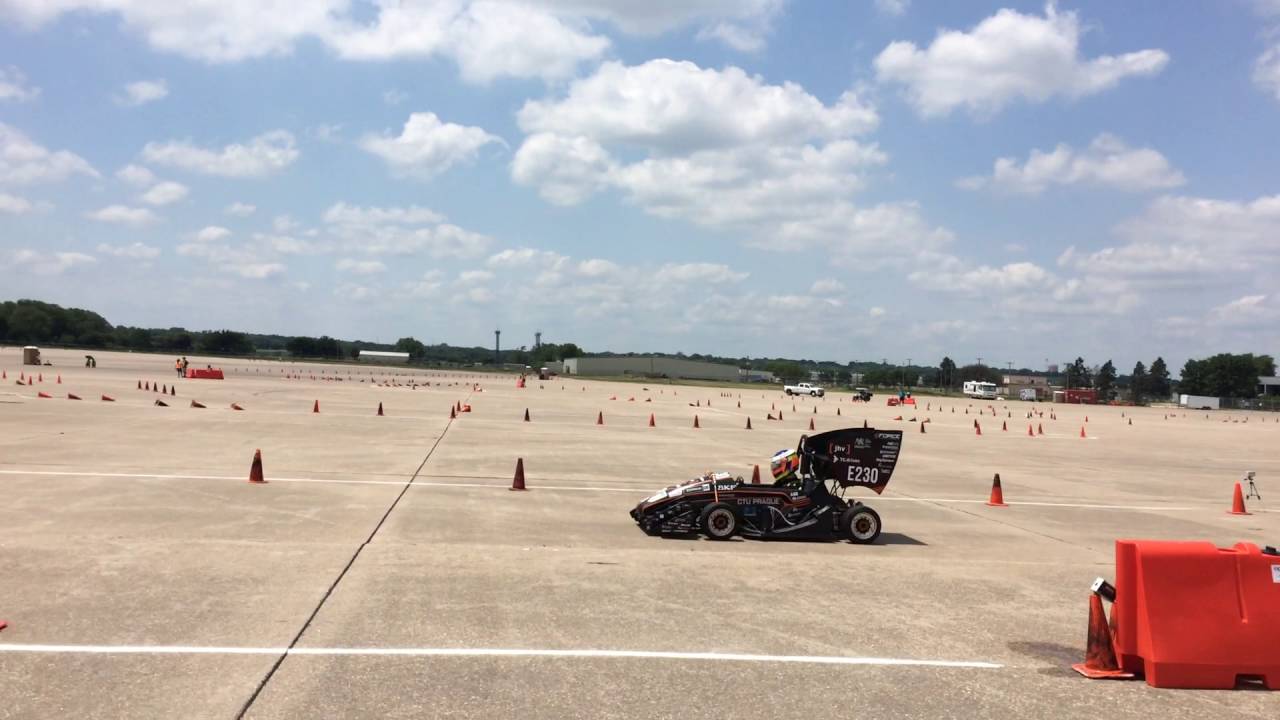 FSAE Nebraska Czech Republic electric powertrain - YouTube