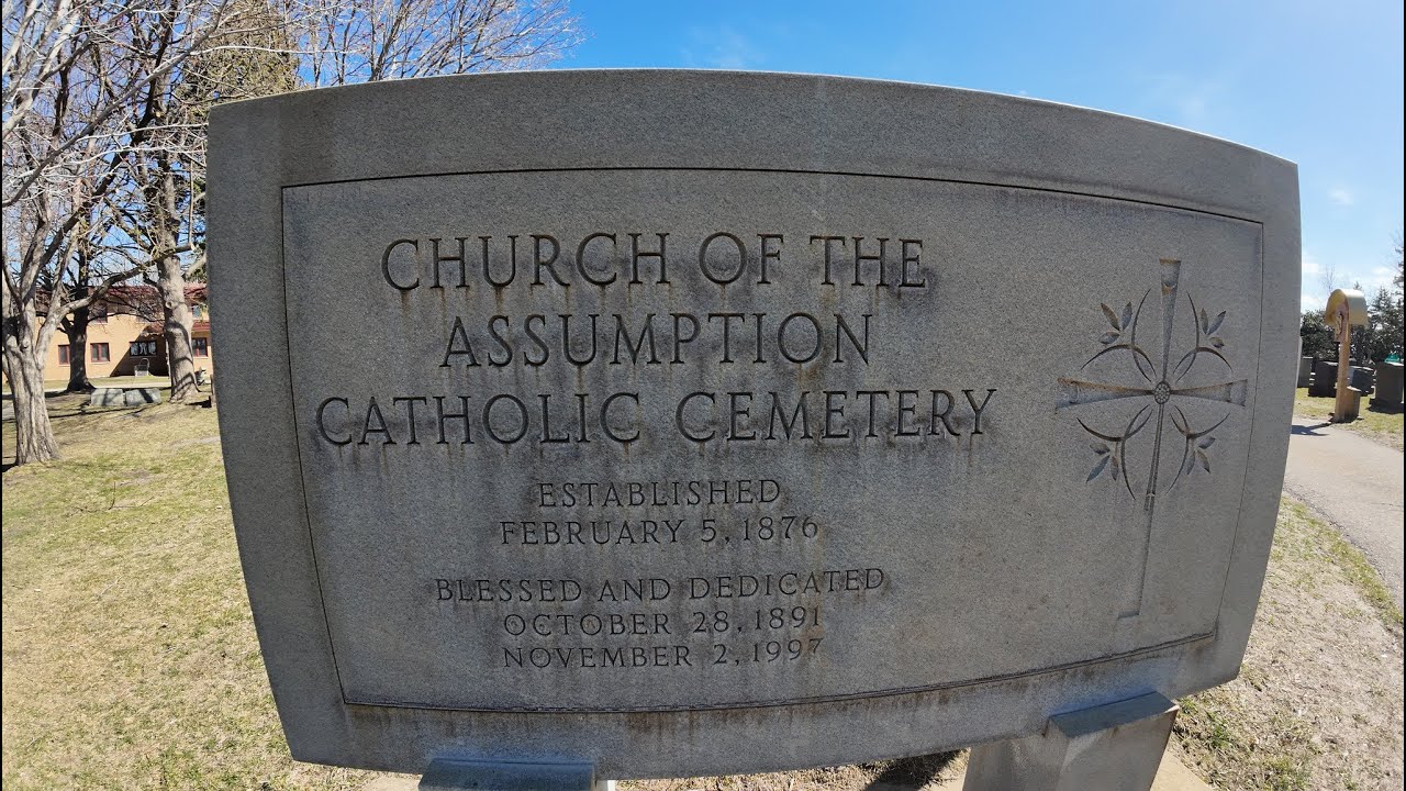 Exploring The Church of The Assumption Catholic Cemetery-1 # ...