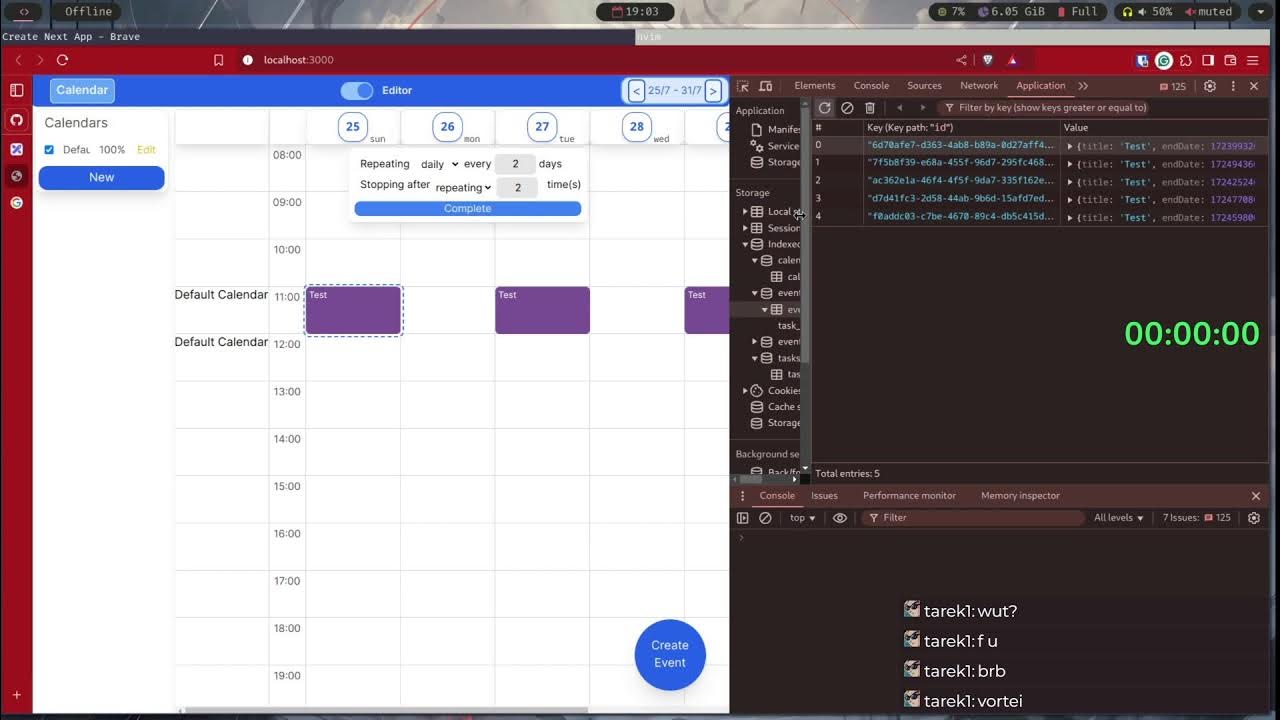 [11/?] - Not building a SaaS Calendar - [PT/EN] - YouTube