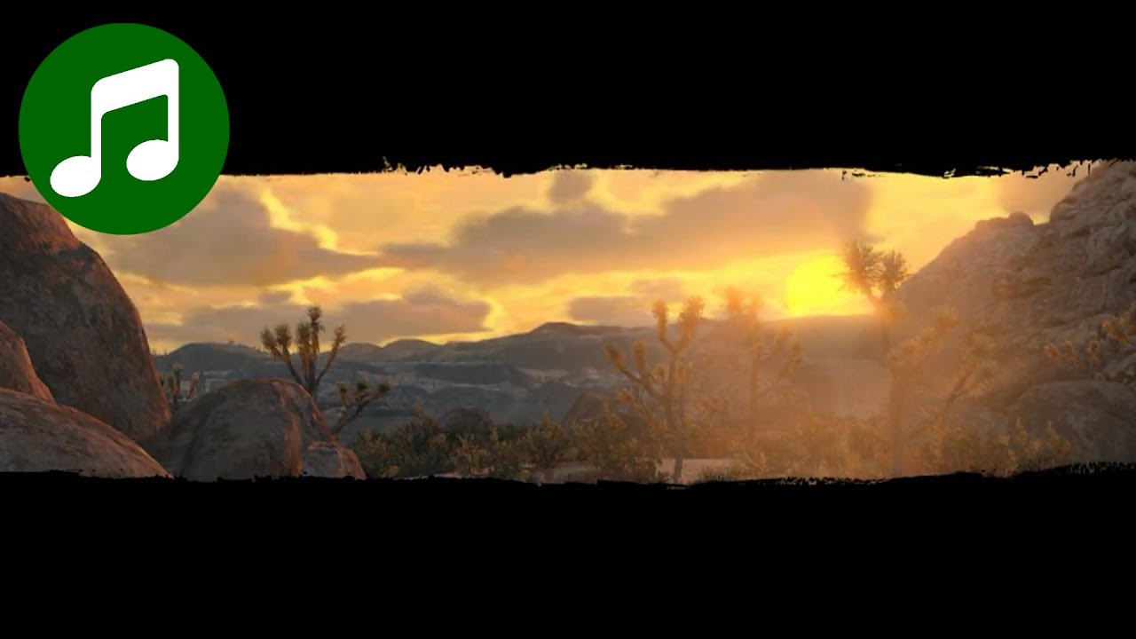 RED DEAD REDEMPTION Ambient Music & Ambience 🎵 Title Screen (RDR ...