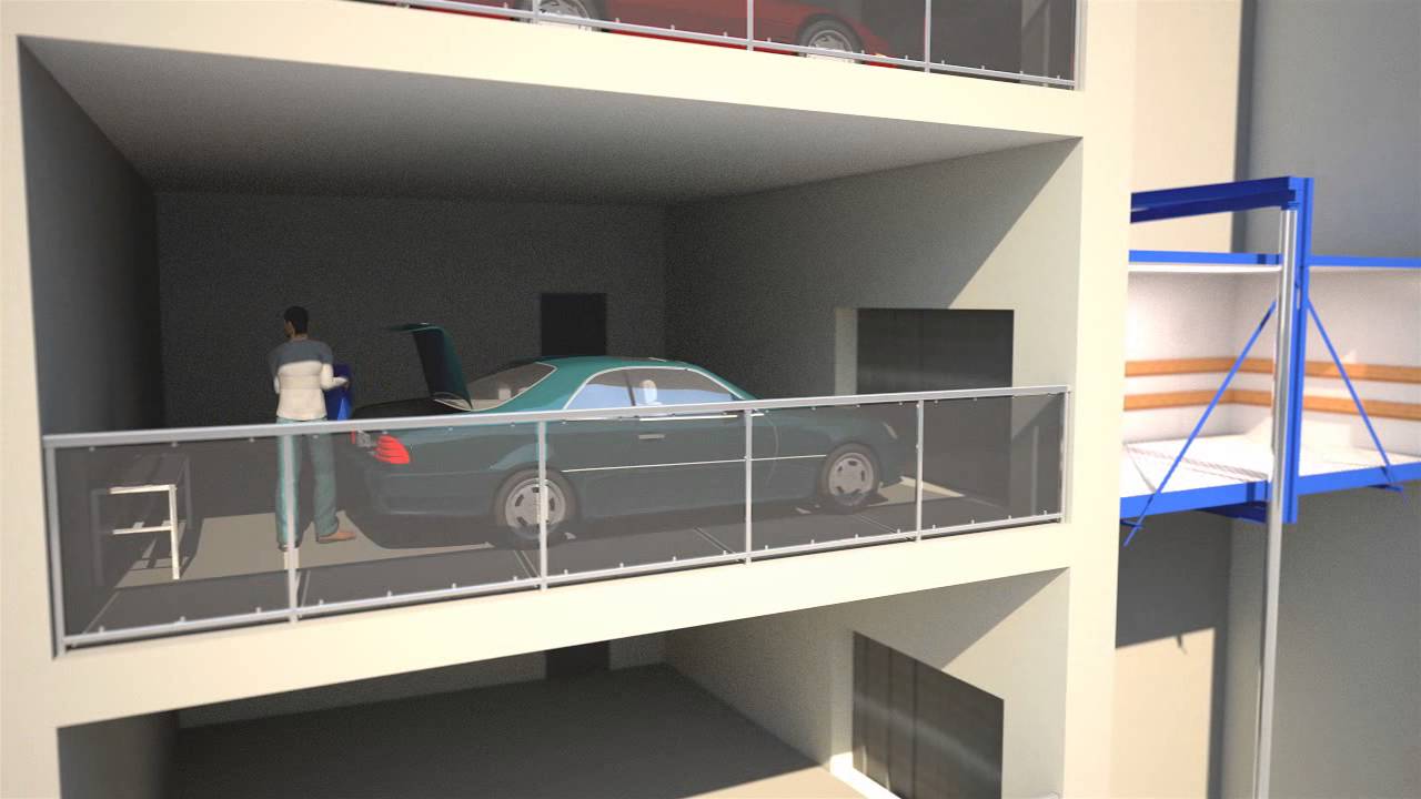 Lödige Asia I Car Lift I Traffico - YouTube