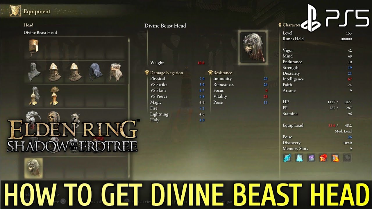 How to Get Divine Beast Head Elden Ring Divine Beast Head | Elden Ring ...
