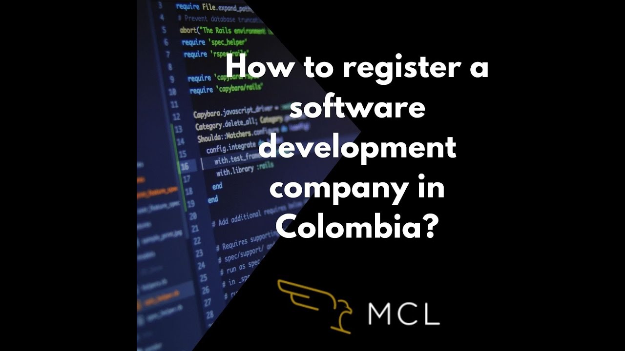How to register a software development company in Colombia? - YouTube