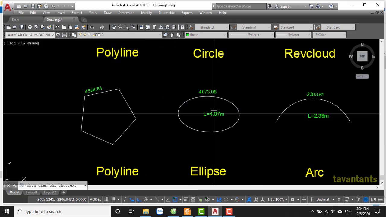 Lisp Cad Hay Ghi Chiều Dài Đối Tượng Linh Hoạt - YouTube