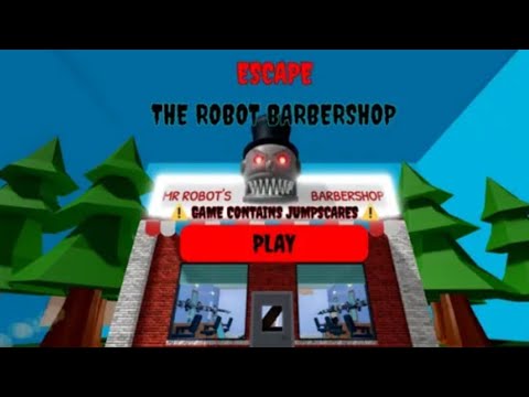 Roblox Escape The Robot Barber Obby! (Scary Obby) - YouTube