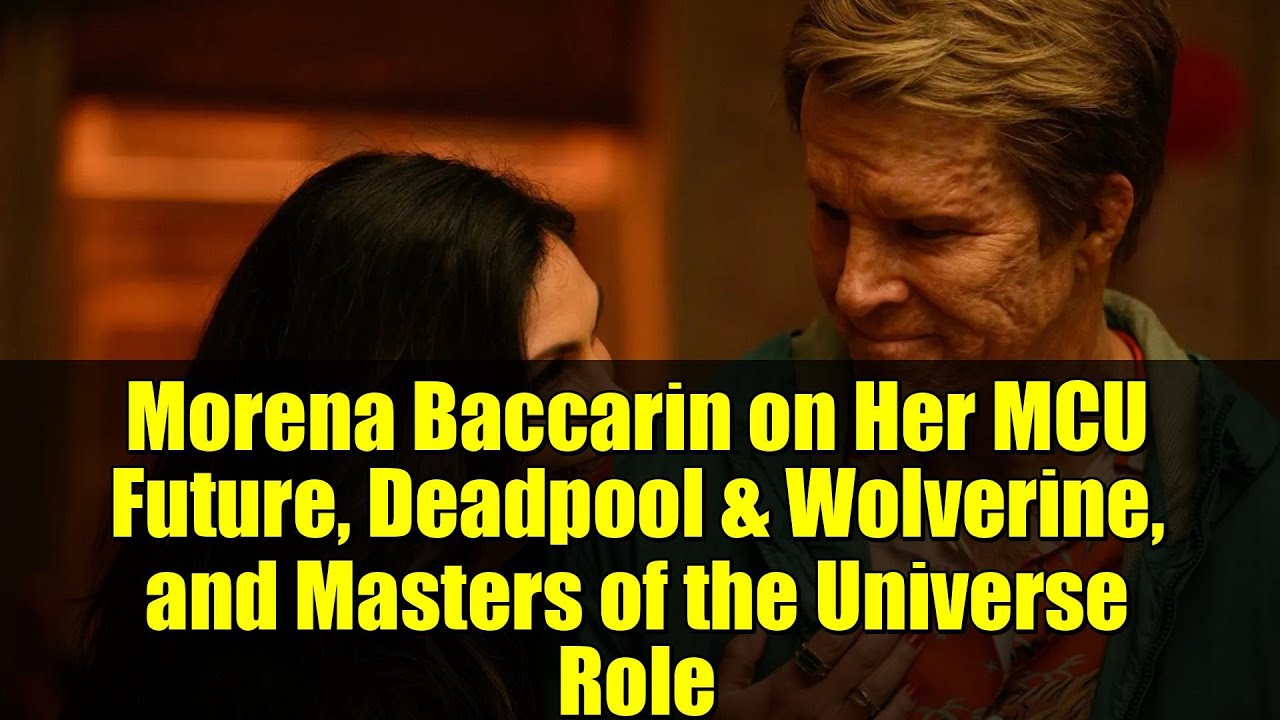 Morena Baccarin on Her MCU Future, Deadpool & Wolverine, and Masters of the Universe Role - YouTube