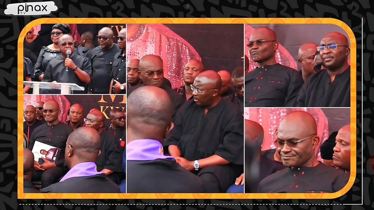 Tension at Oman FM Late Presenter Funeral: Ken Clash with Bawumia as ...