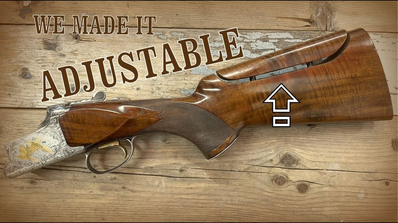 We cut a perfectly good Browning Citori shotgun stock Part 4 - YouTube