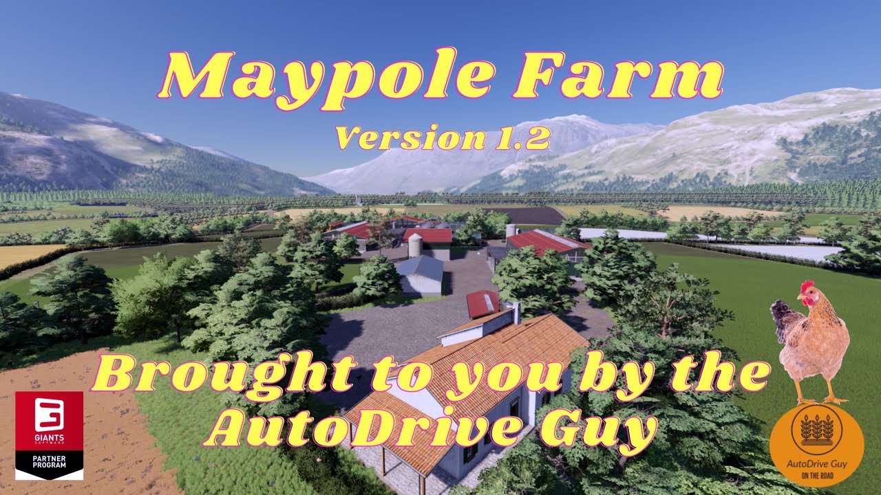 Farming Simulator 22 - Maypole Farm AutoDrive (Updated Version 1.2 ...
