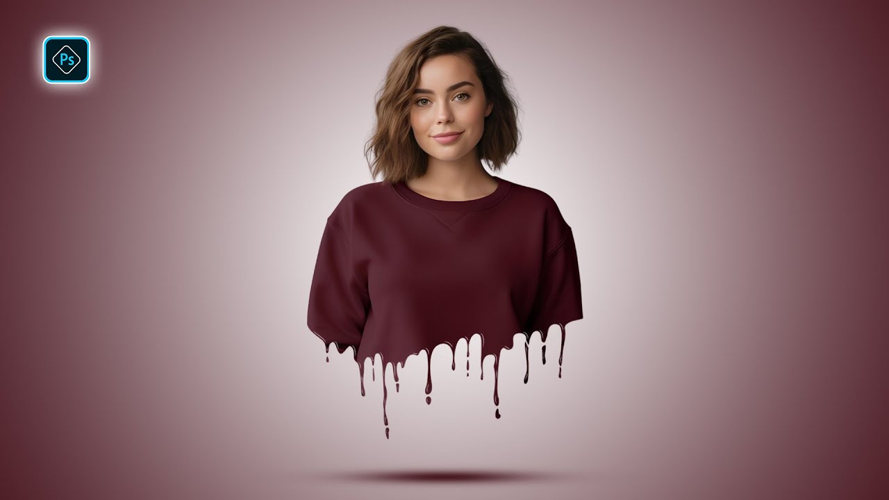 Ink Dripping Effect in photoshop CC Tutorial - YouTube