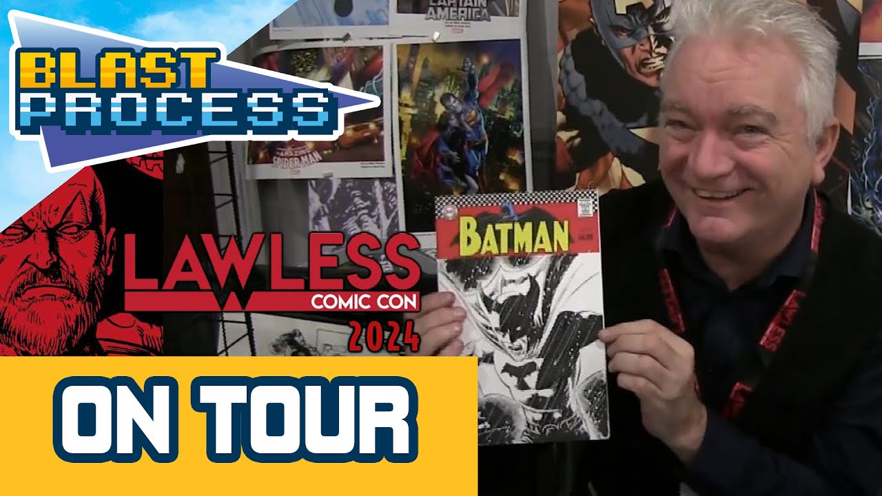 Mike Perkins @ Lawless 2024 Draws BATMAN - YouTube