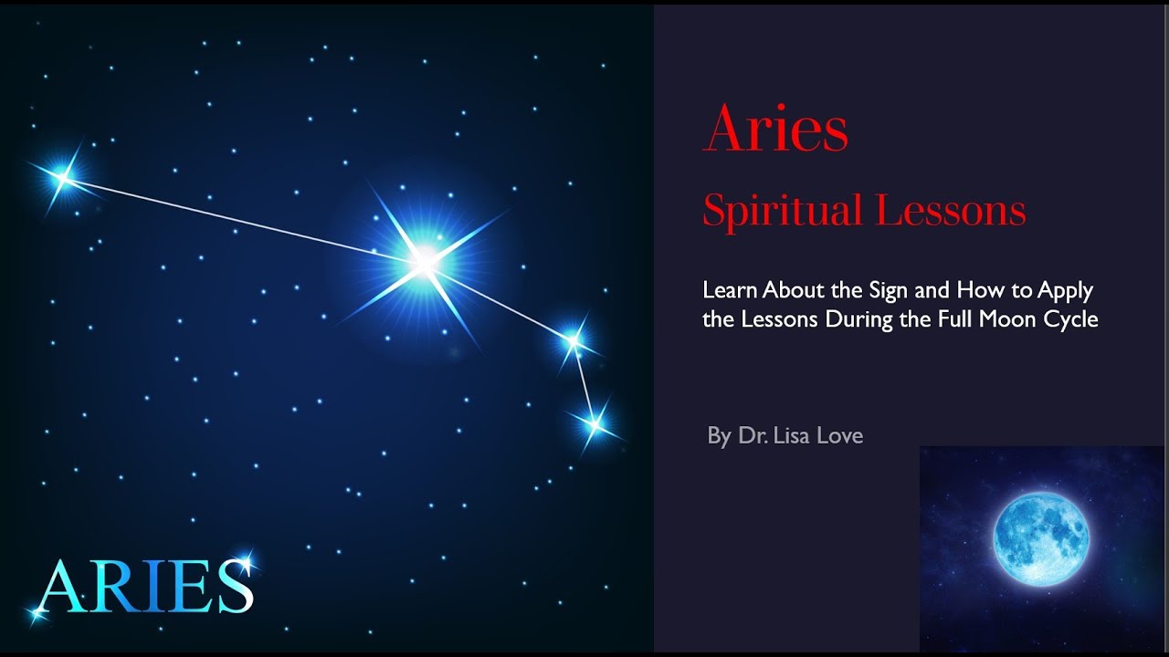 Aries Spiritual Lessons and Full Moon Meditation - YouTube